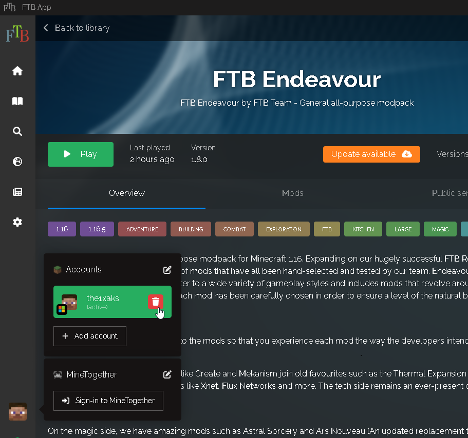 Failed to Log In : Authentication Servers Down[Bug]: · Issue #500 · FTBTeam/FTB-App · GitHub