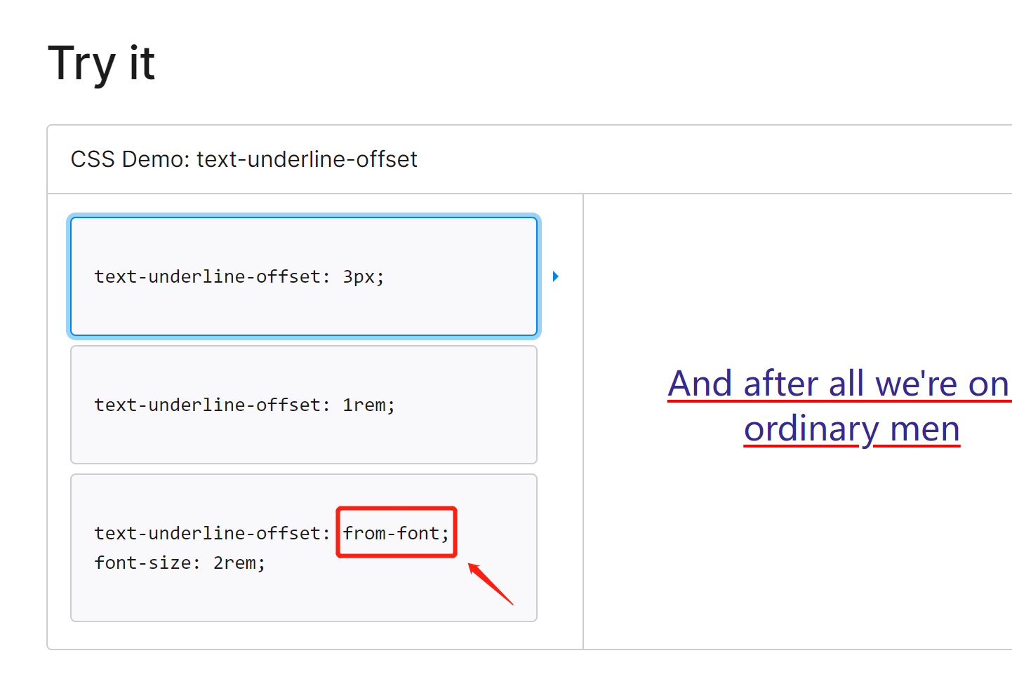 There is something wrong with "Try it" on this page · Issue #2307 · mdn/interactive-examples ...