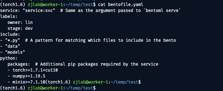 bug: bentoml containerize failed · Issue #2815 · bentoml/BentoML · GitHub