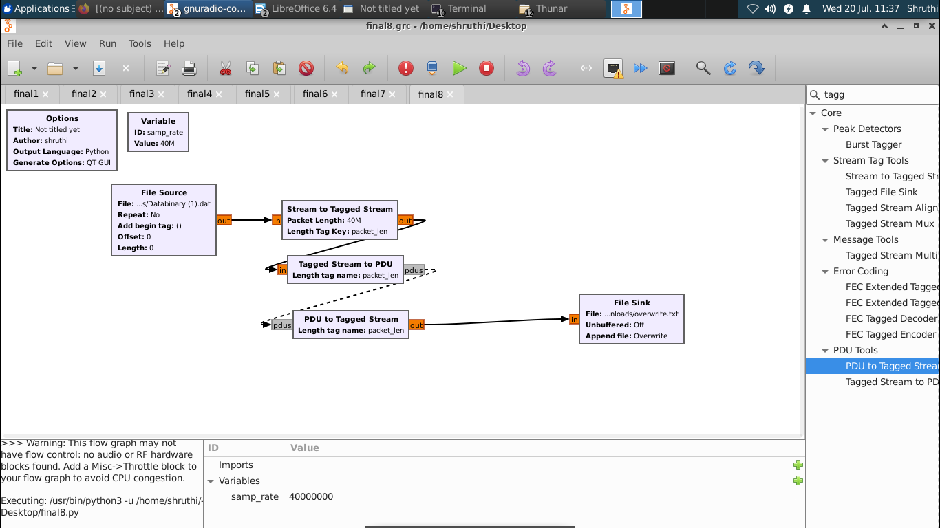 File Source/Sink Dropping Samples · Issue #2530 · gnuradio/gnuradio · GitHub