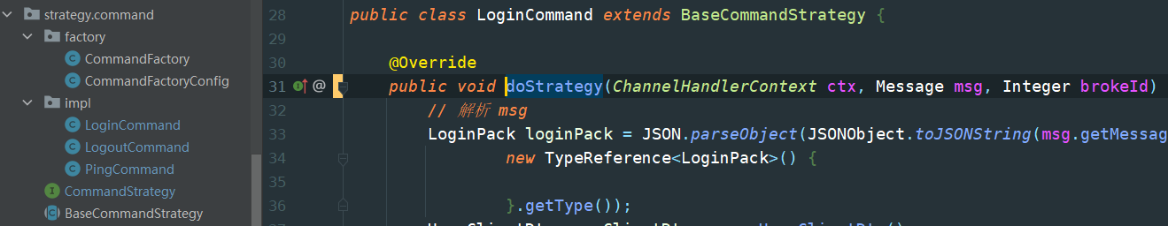 [Feat] 使用策略模式解耦读取指令执行逻辑 · Issue #6 · BanTanger/im-whale-shark · GitHub