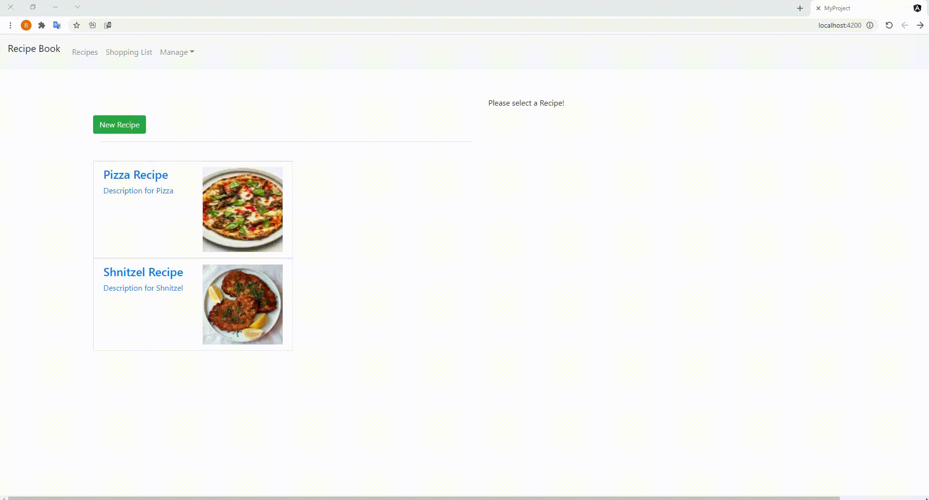 GitHub - benkatzav/RecipesBook-Angular: Recipes book application with shopping list managments ...