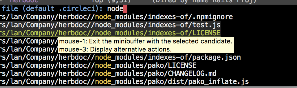 projectile-globally-ignored-directories not working with native indexing. · Issue #1250 ...