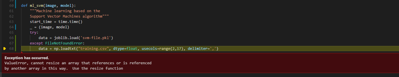 Valueerror When Debugging Numpy App · Issue 465 · Microsoftptvsd · Github