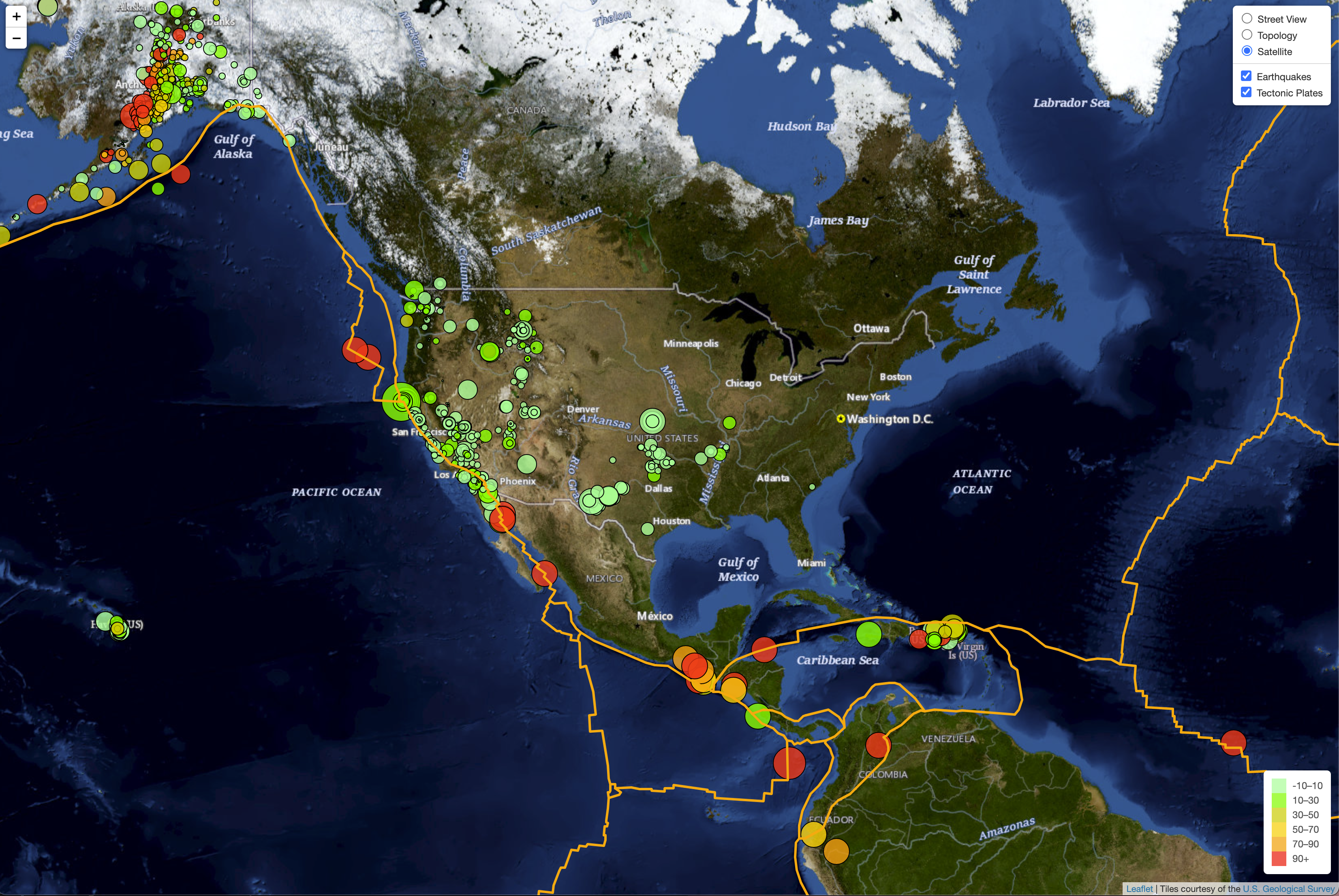 GitHub - melorebecca/leaflet-challenge