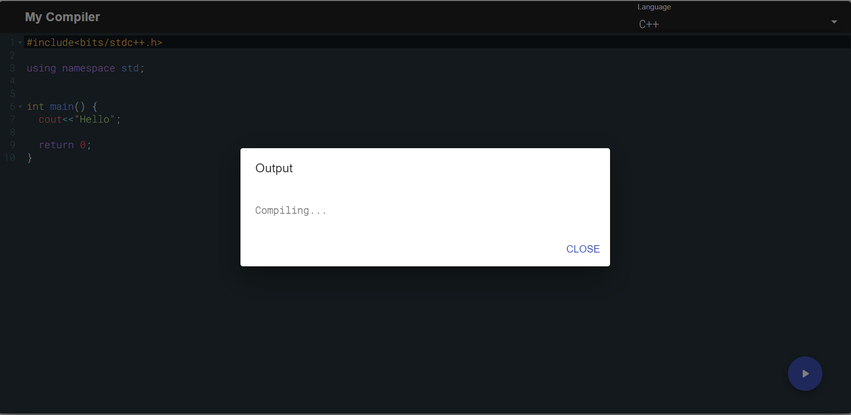 GitHub - ion-no/onlineCodeEditor
