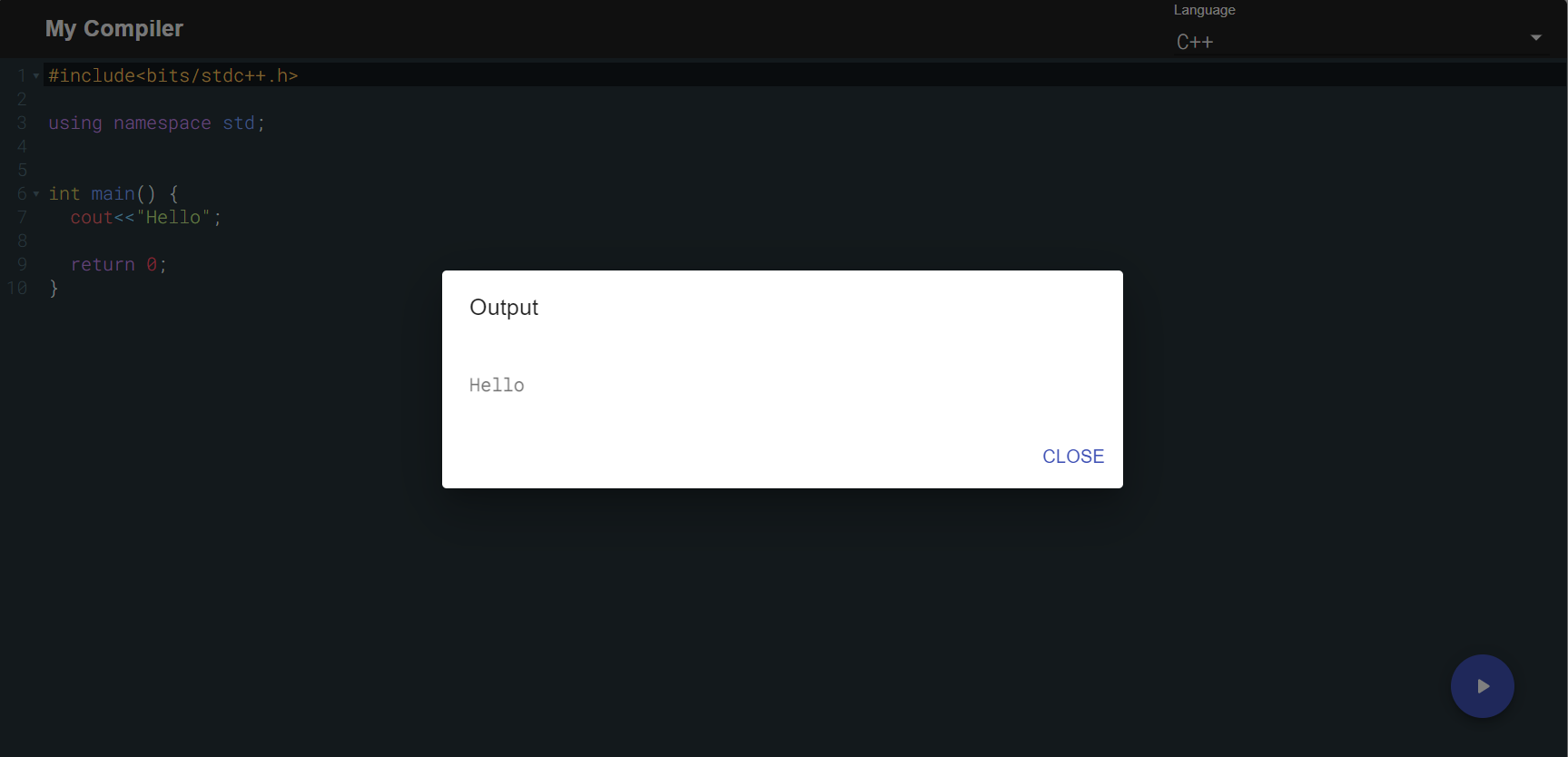 GitHub - ion-no/onlineCodeEditor