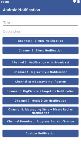 GitHub - IdirBelmokhtar/Android-Notification