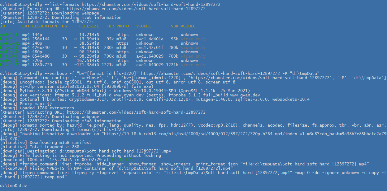 Uncomlpete xHamster downloads w/o error or LOG · Issue #149 · AAndyProgram/SCrawler · GitHub