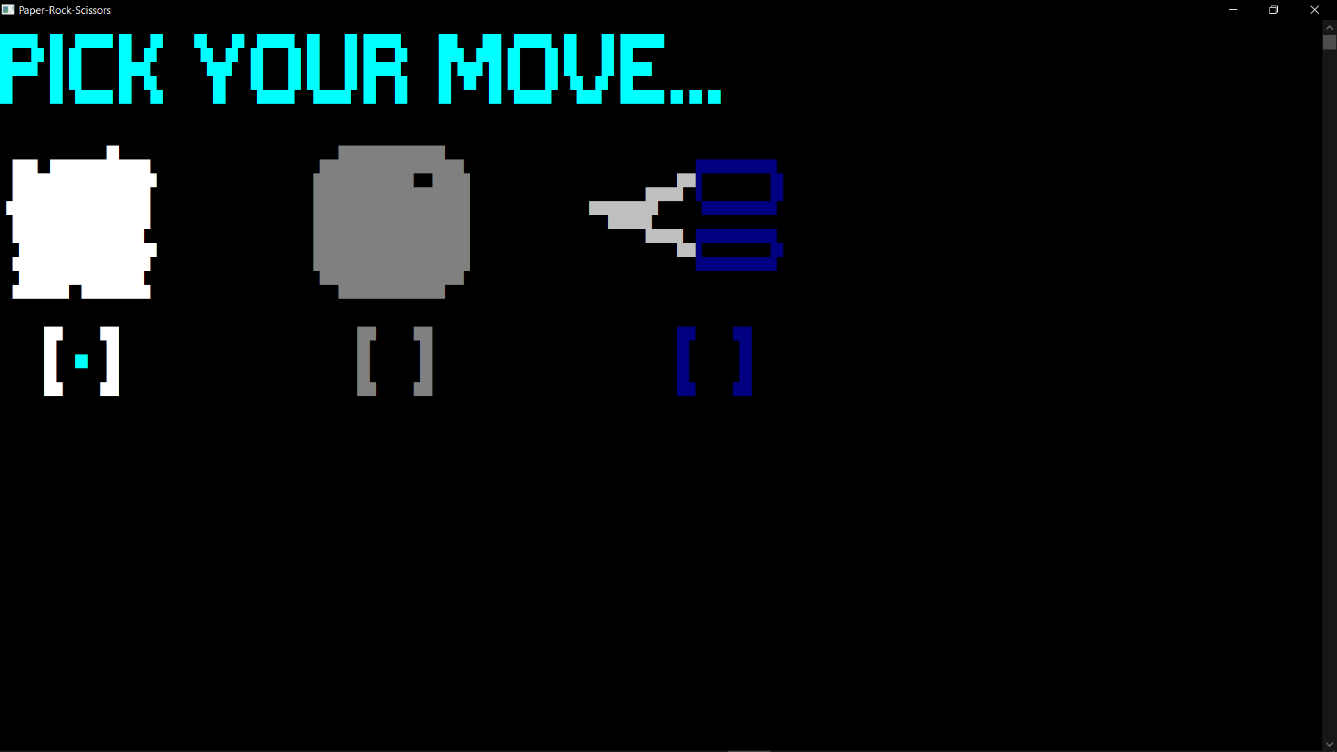 GitHub - Sempiternal-Futility/csharp-rock-paper-scissors: A cli Rock-Paper-Scissors game made ...