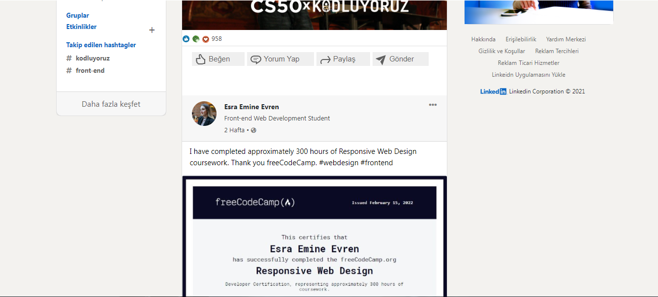 GitHub - esraevren/linkeidnClone: Clone project of Linkeidn site that I prepared using Bootstrap.
