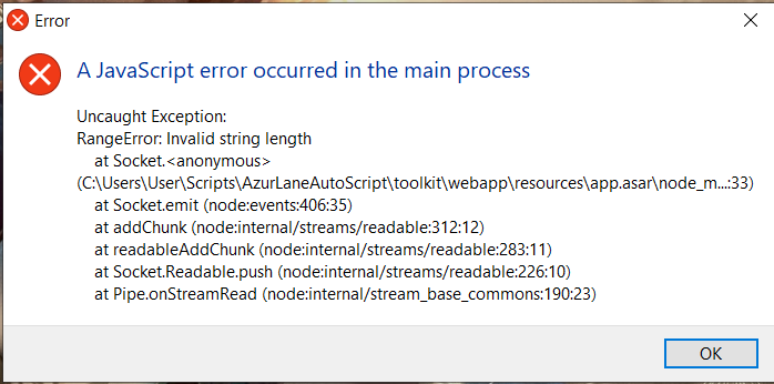 出现javascript Error · Issue 2051 · Lmeszincazurlaneautoscript · Github