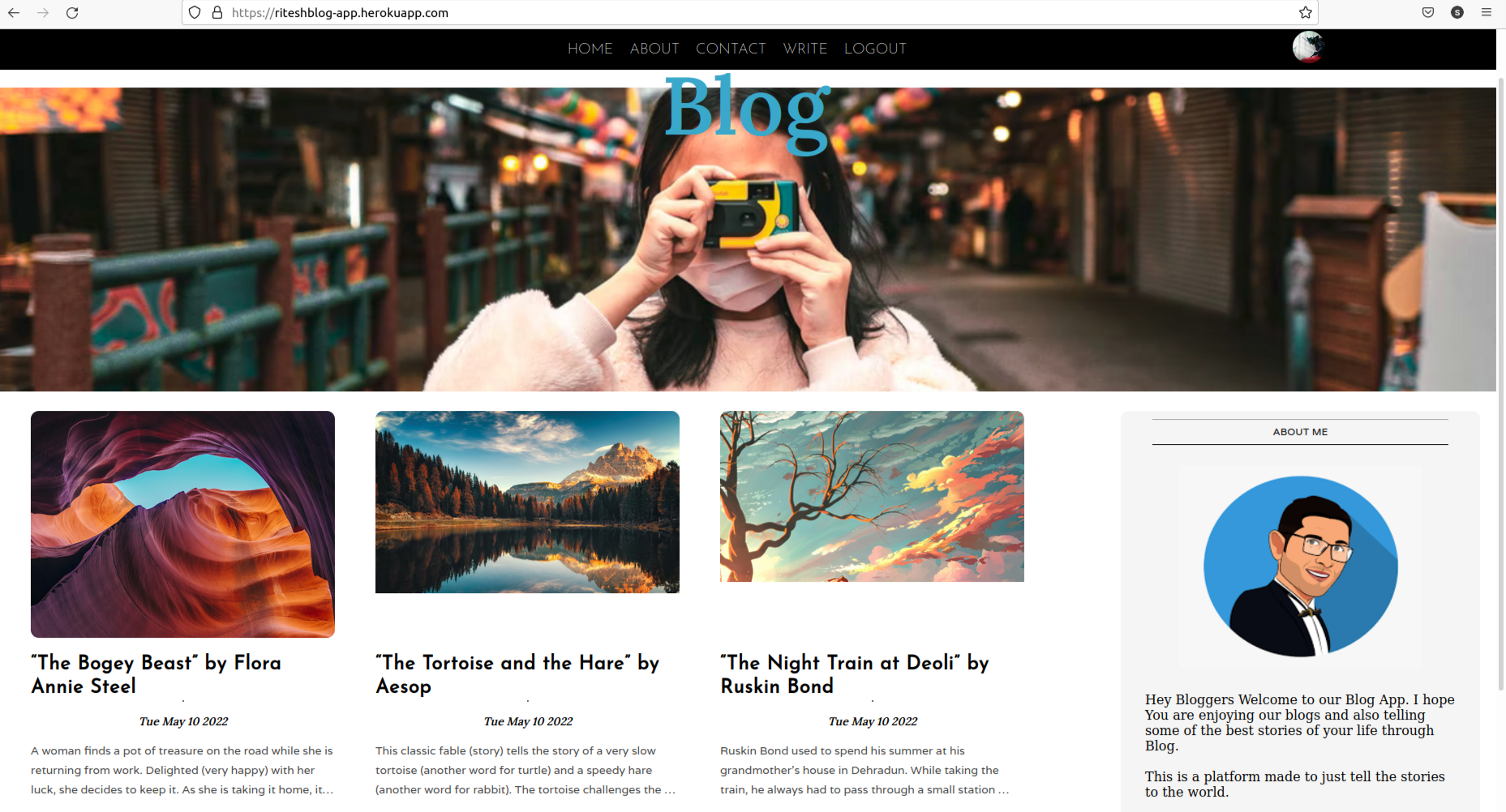 GitHub - codespirit7/blogApp
