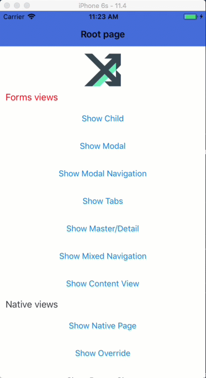 Navigation from MvxTabbedPage does not work · Issue #2502 · MvvmCross/MvvmCross · GitHub