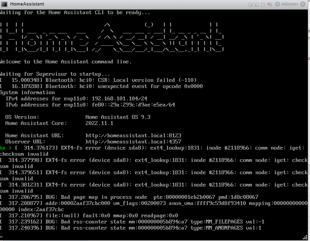 Since Upgrade 2022 11 0b5 The System Crashes · Issue 2216 · Home Assistant Operating System