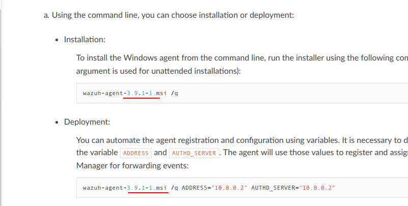 Fix 3.9.0 on 3.9.1 documentation · Issue #1231 · wazuh/wazuh-documentation · GitHub