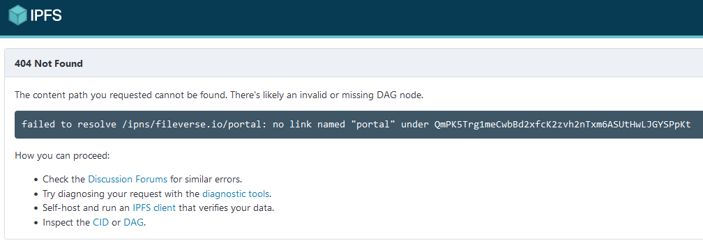 Discover portal not available on IPFS · Issue #44 · fileverse/fileverse-website-v2 · GitHub