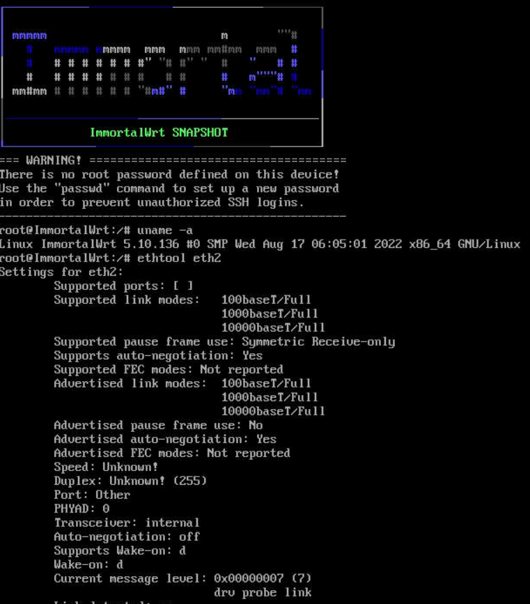 X710 T4l不支持25g和5g · Issue 762 · Immortalwrtimmortalwrt · Github