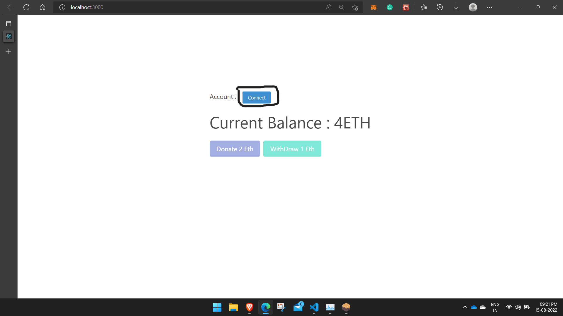 GitHub - DIVAKAR-REDDY-VARUGU/faucet: Blockchain Project using Solidity React EVM