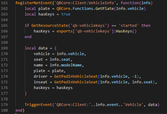 When i spawn any vehicle · Issue #7 · Sna-aaa/qb-sna-vehiclekeys · GitHub