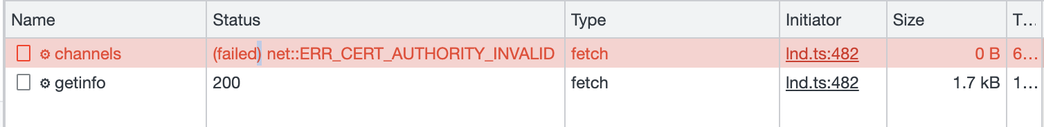 [BUG] development mode Polar LND node connect fails · Issue #2327 ...