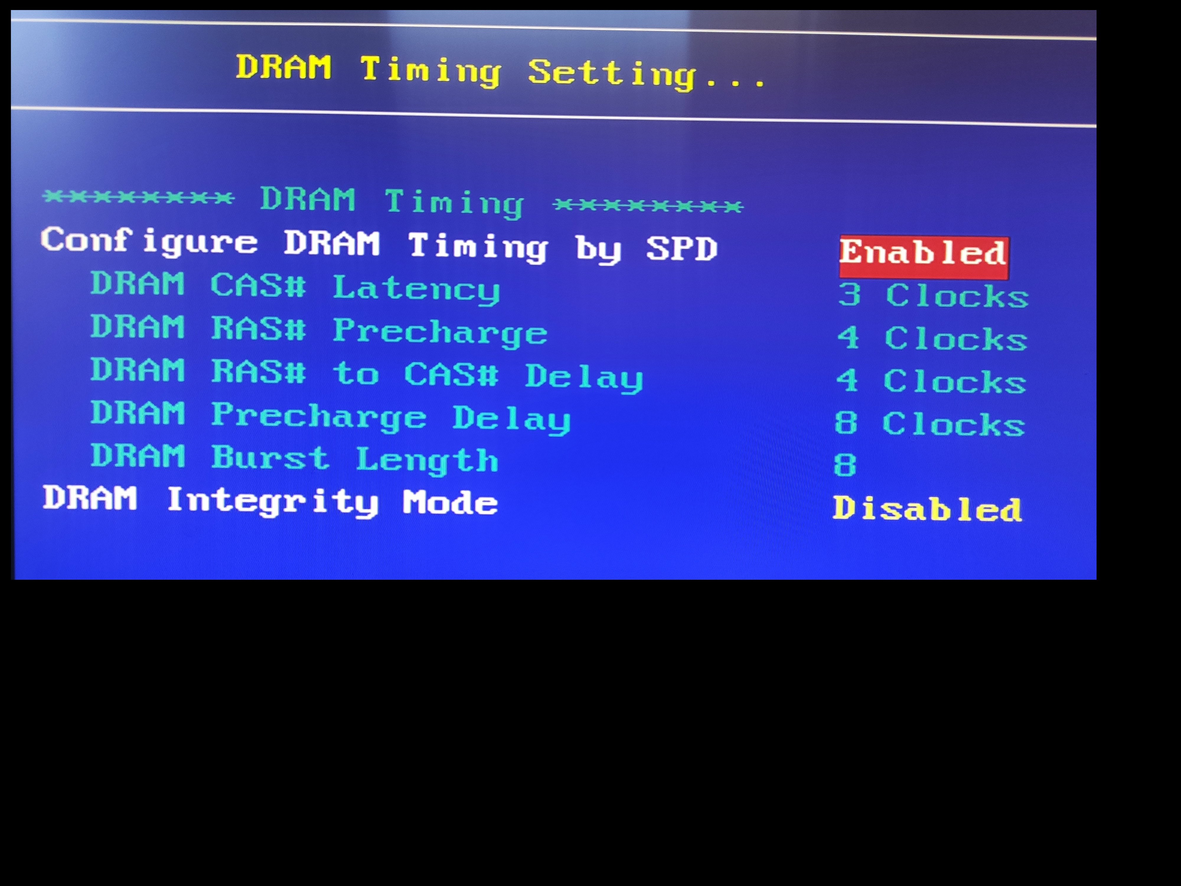 mt86+ V6.00 not correctly detects DDR freq and timings on old Pentium4 CPU na i875P Chipset ...