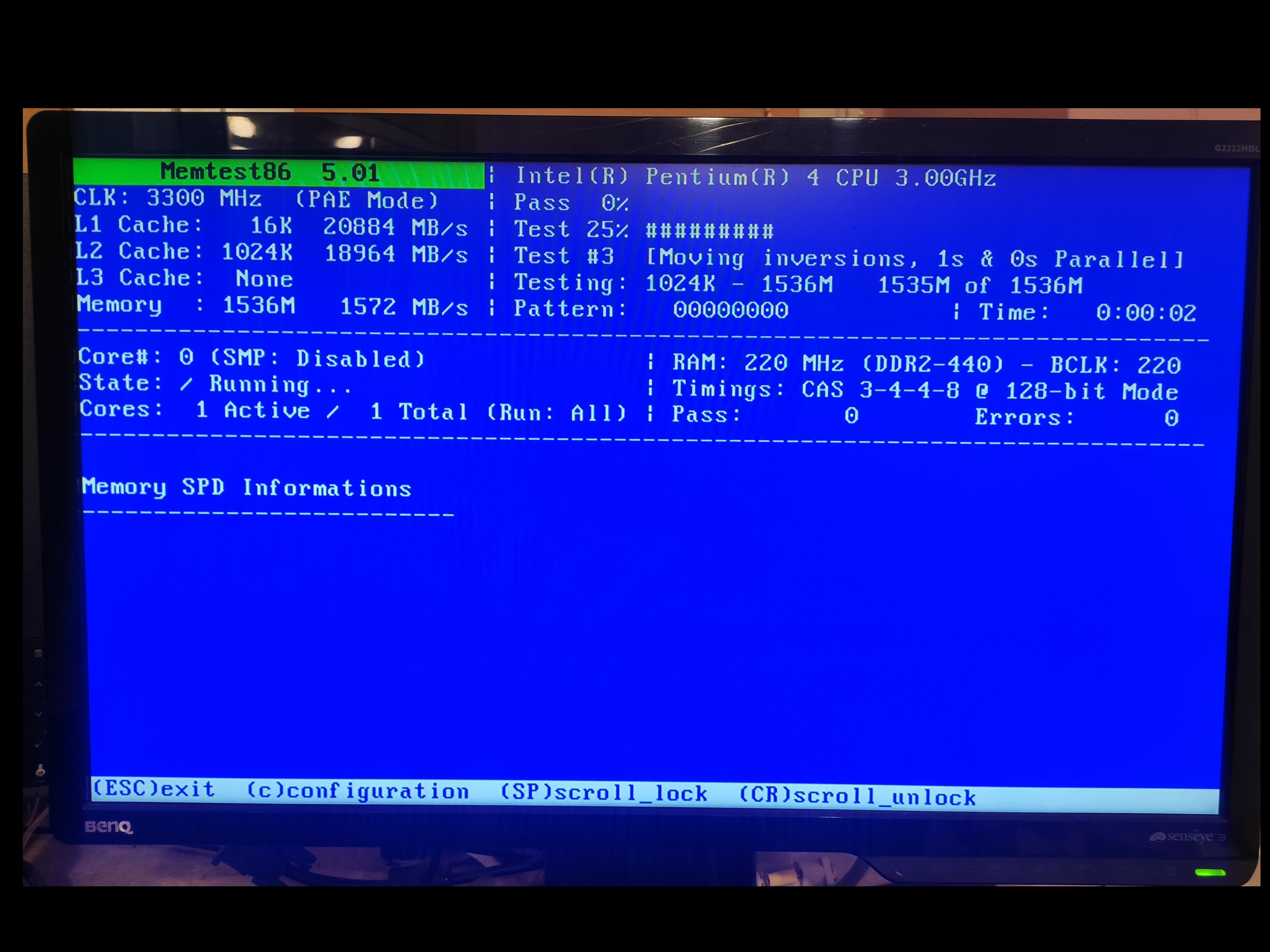 mt86+ V6.00 not correctly detects DDR freq and timings on old Pentium4 ...