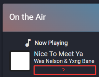 Irregular no playlist source and no album art in the Now Playing ...