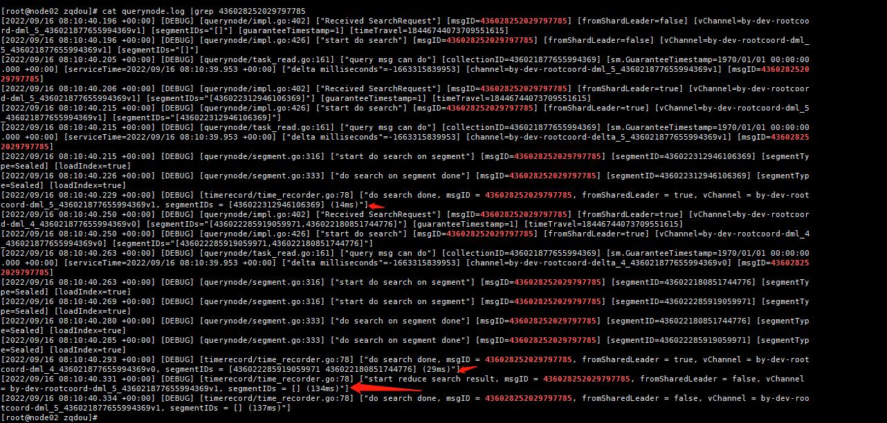 [Bug]: Segments Search in one queryNode is serial and time cost of "reduce search result" is ...