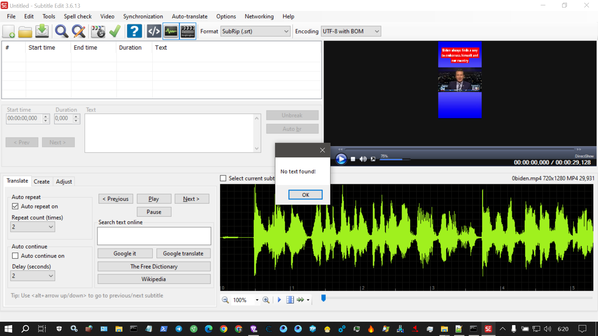 Whisper model download seems failed and No Text Found · Issue #7074 · SubtitleEdit/subtitleedit ...