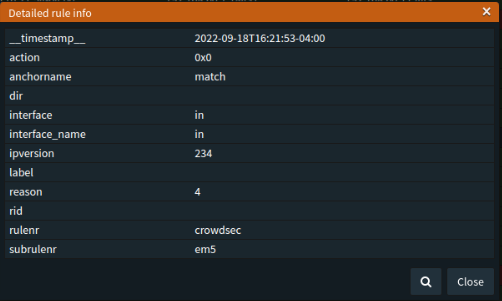 CrowdSec produces malformed PF logs · Issue #34 · crowdsecurity/opnsense-plugin-crowdsec · GitHub
