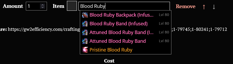 Missing normal Blood Ruby Band · Issue #1637 · gw2efficiency/issues · GitHub