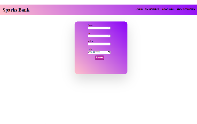 GitHub - norhanreda/spark-bank: sparks bank App is a simple web application built using Vue js ...