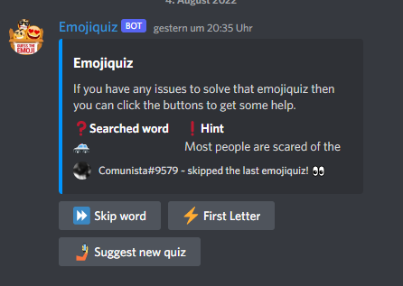 GitHub - JeffreyDevelops/discord-emojiquiz-bot: Emojiquiz Bot using the discord-emojiquiz ...