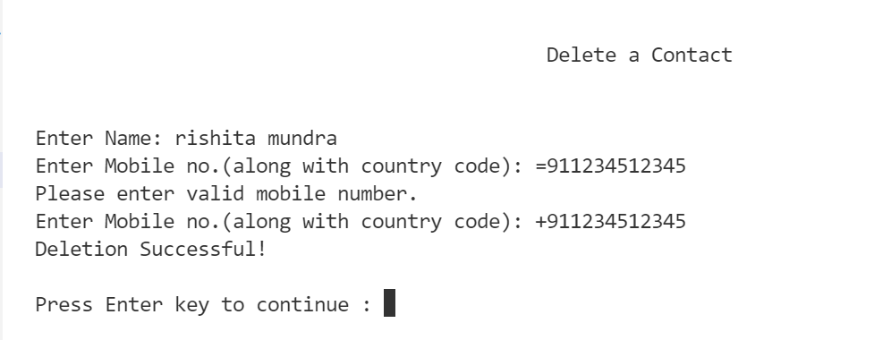 Contact Management System in C++ · Issue #248 · abhijeet007rocks8/Dev ...