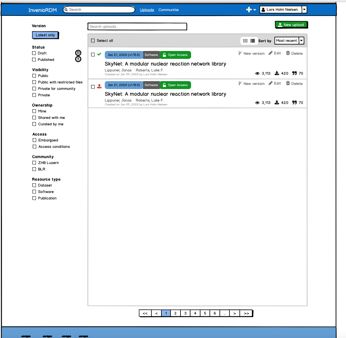 global: start building deposit page · Issue #242 · inveniosoftware/invenio-app-rdm · GitHub