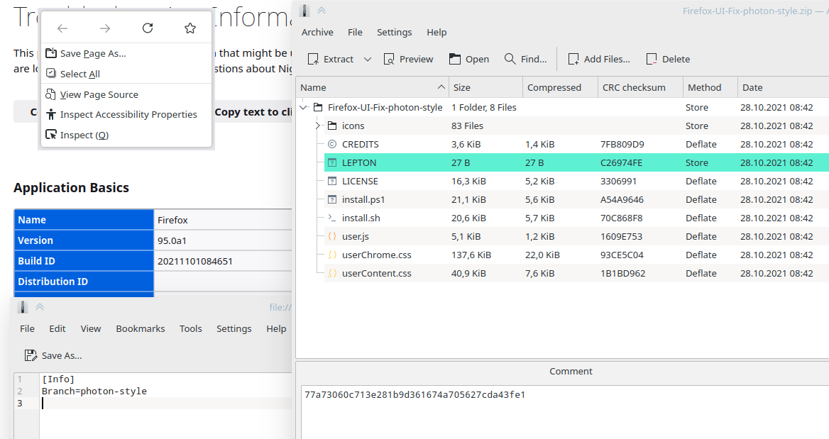 Border around context menu (Lepton `dev` branch) · Issue #259 ...