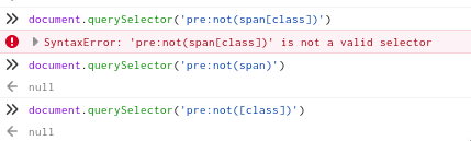 uBo translate `pre:not(> span)` to `pre:not(:has(> span))`? · Issue ...
