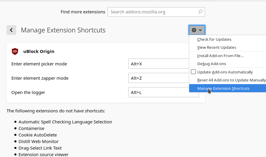 Add Mac OSX's "Command" key as a valid modifier for shortcuts · Issue #628 · uBlockOrigin/uBlock ...