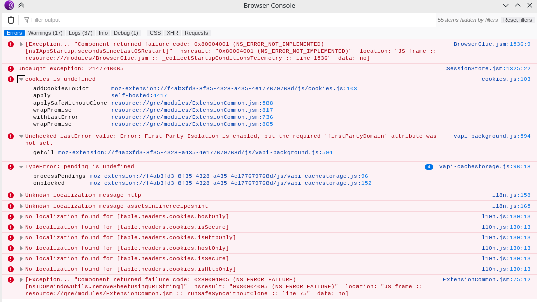 Assets remain outdated updating · Issue #227 · uBlockOrigin/uMatrix-issues · GitHub