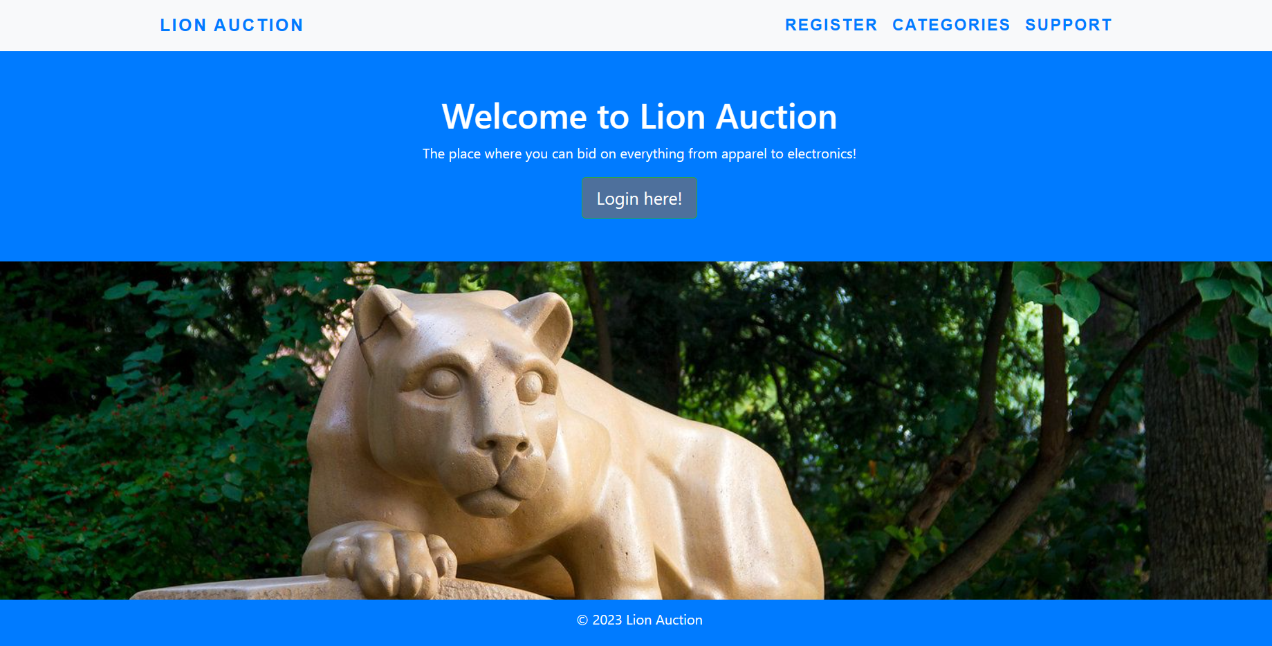 Github Ilya Baak Lionauction