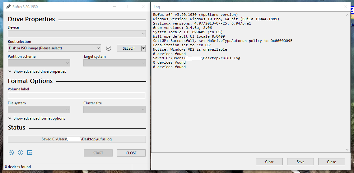 Microsoft Store version error. · Issue #2019 · pbatard/rufus · GitHub