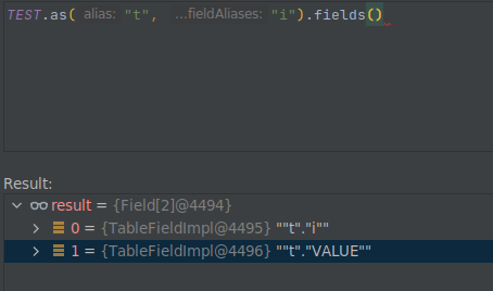 UNNEST table expression does not maintain derived column list · Issue #13184 · jOOQ/jOOQ · GitHub