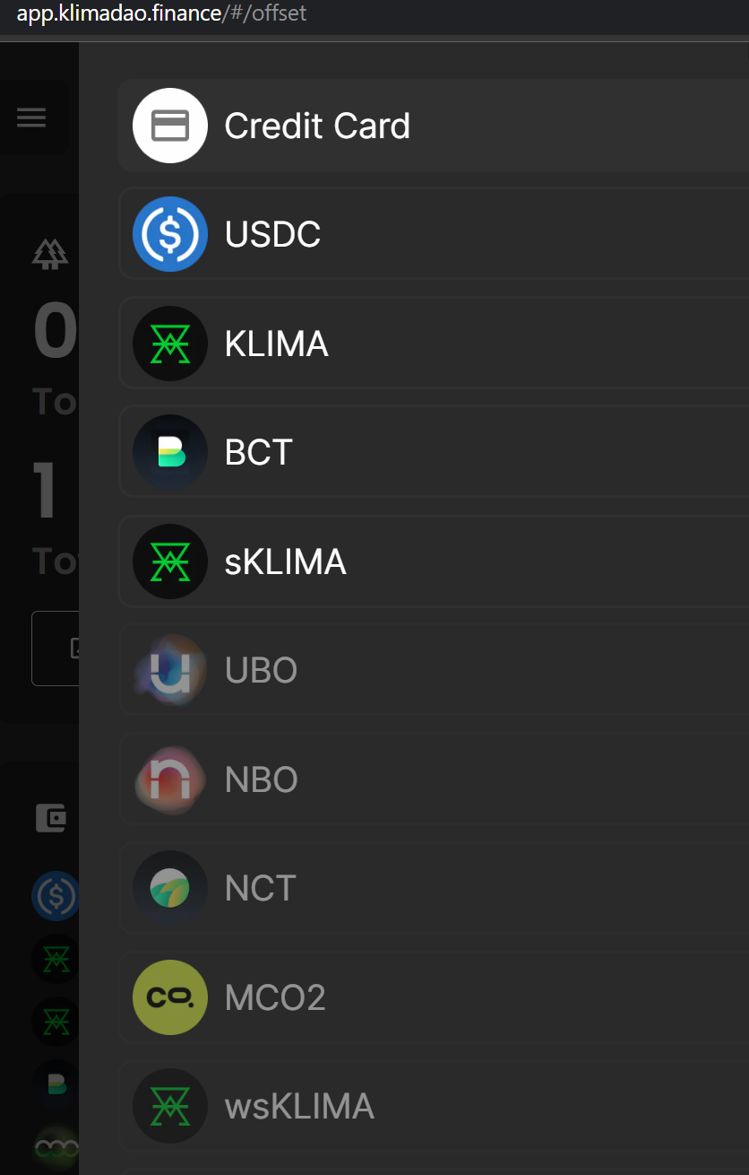 Token list modal does not scroll · Issue #949 · KlimaDAO/klimadao · GitHub