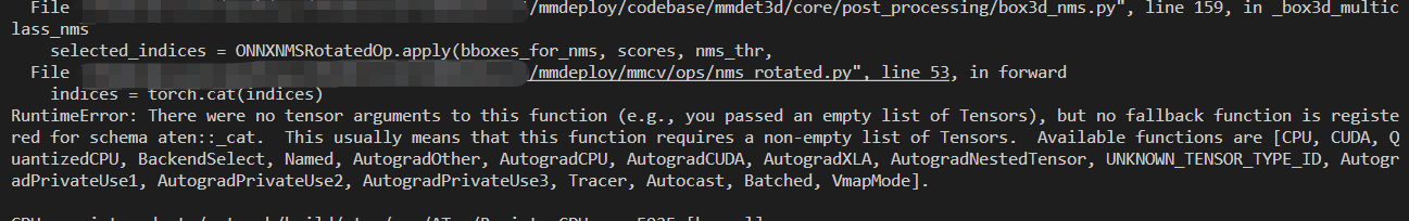[bug] Deploying Fcos3d Missing Cam Intrinsics · Issue 1656 · Open Mmlab Mmdeploy · Github