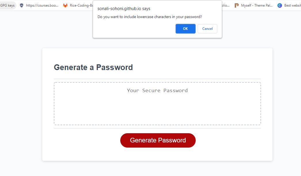 GitHub - sonali-sohoni/passwsord-generator