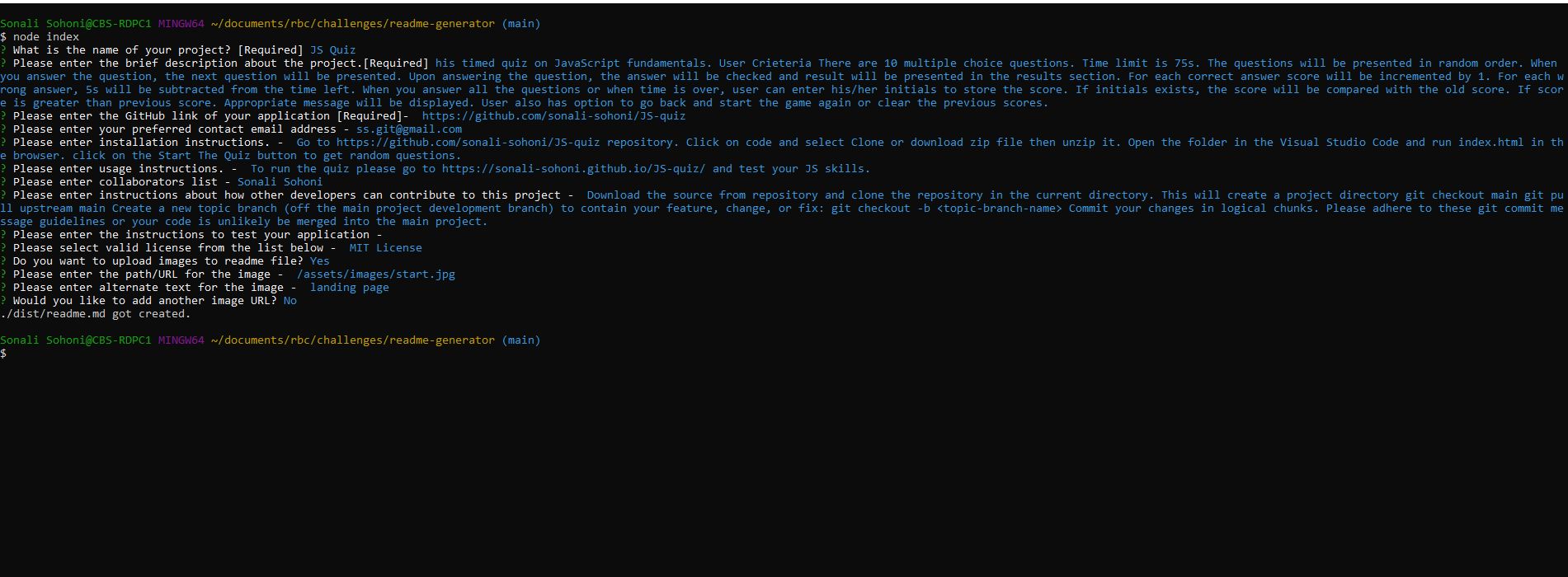 GitHub - sonali-sohoni/readme-generator