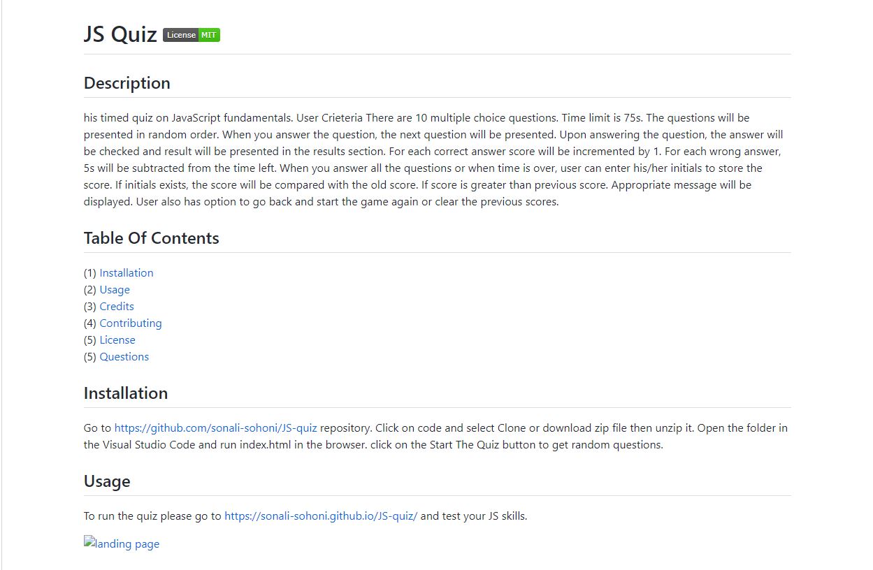 GitHub - sonali-sohoni/readme-generator