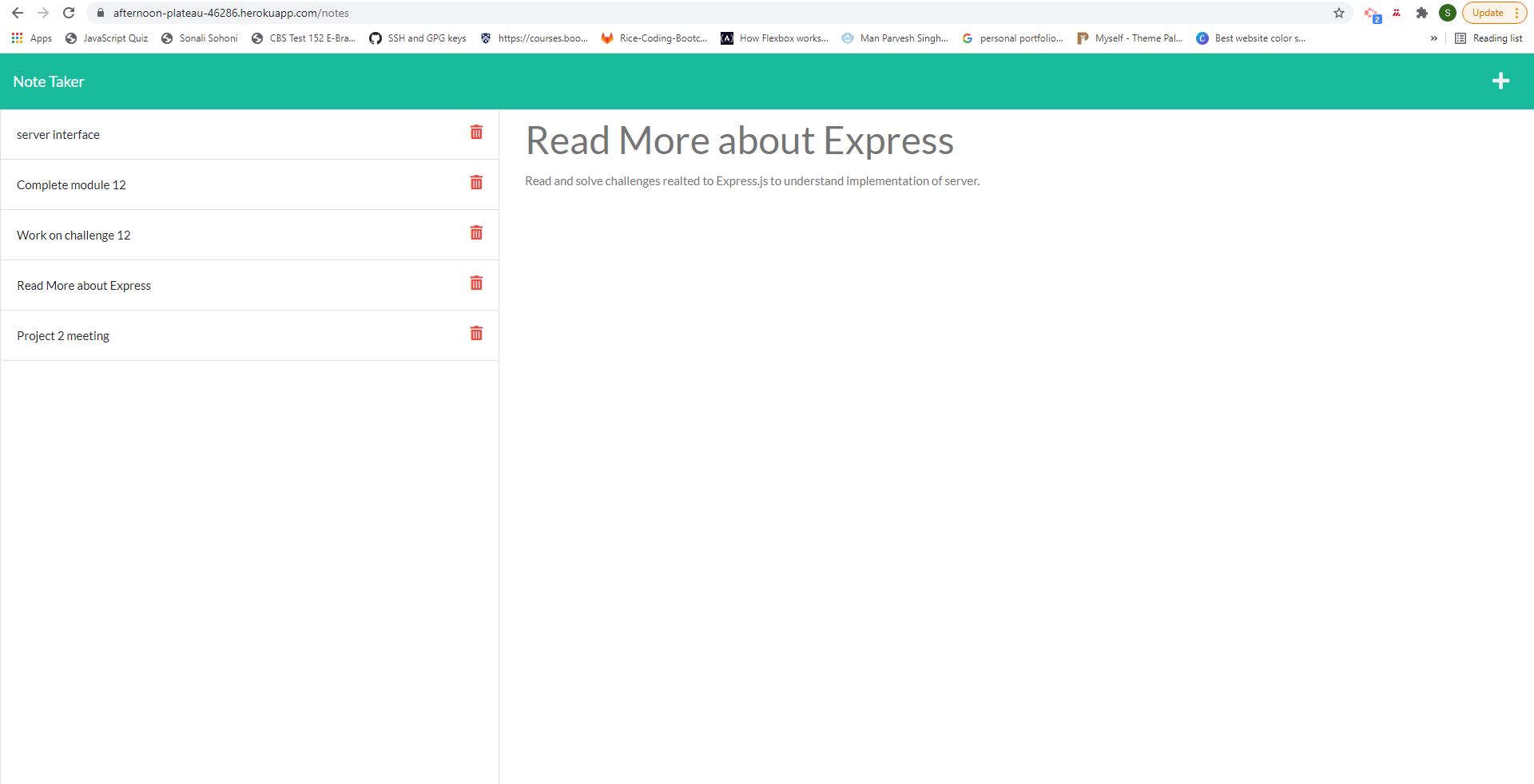 GitHub - sonali-sohoni/note-taker