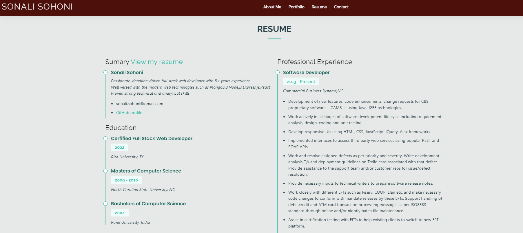 GitHub - sonali-sohoni/portfolio-react